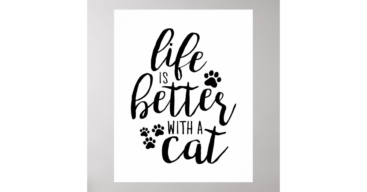 Life is Better With A Dog A Dog’s Purpose Quotes Poster | Zazzle