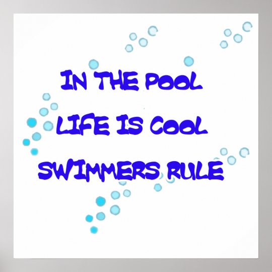Life Is Cool Poster | Zazzle.com