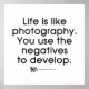 Life Is Like Photography Poster | Zazzle
