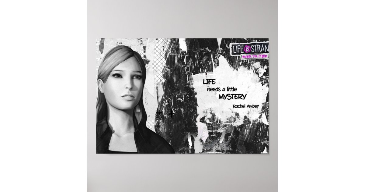 Life Is Strange Before The Storm Rachel Amber Quo Poster | Zazzle