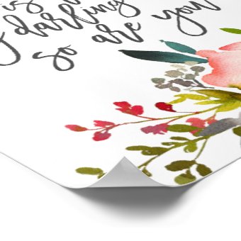 Life is tough my darling but so are you Poster | Zazzle