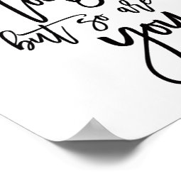 Life is tough so are you Inspirational Quote black Poster | Zazzle