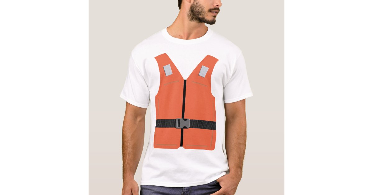 Life Jacket T-Shirt | Zazzle