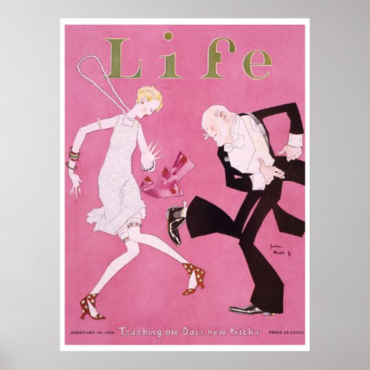 Life Magazine Cover Flapper 1926 Poster | Zazzle.com