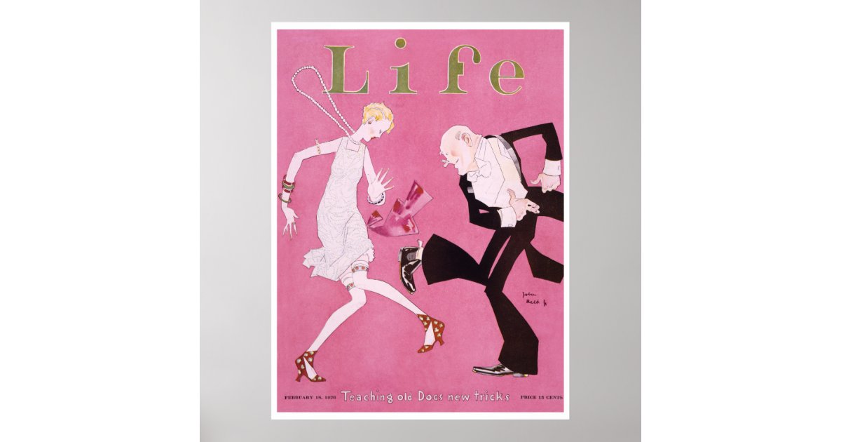 Life Magazine Cover Flapper 1926 Poster | Zazzle