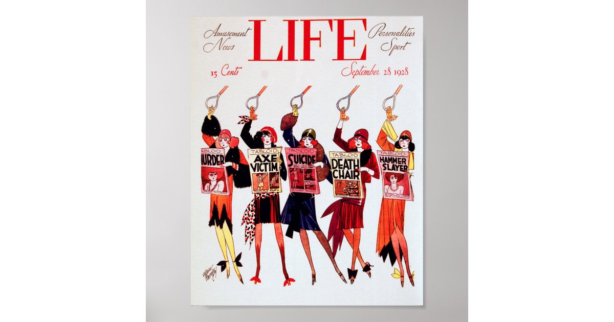 LIFE MAGAZINE POSTER | Zazzle