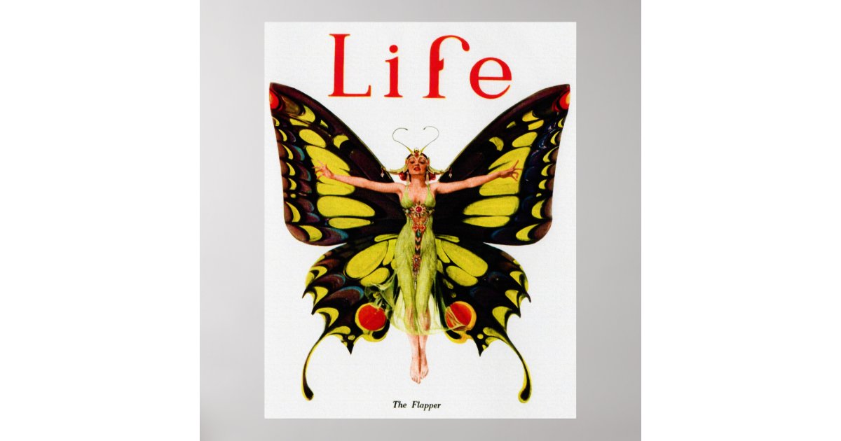 Life Magazine - The Flapper Poster | Zazzle