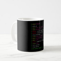 Life of a Programmer | Coding Geek Gift Coffee Mug | Zazzle