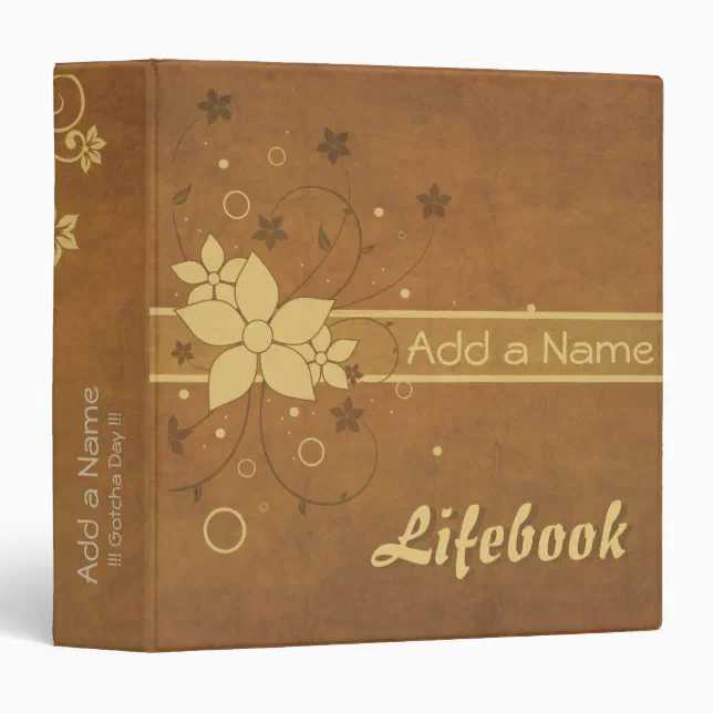 Lifebook 3 Ring Binder | Zazzle