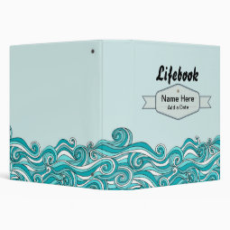 Lifebook 3 Ring Binder | Zazzle