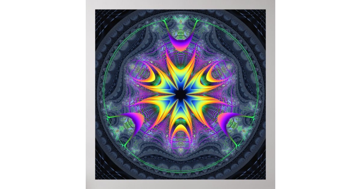 'Lifecircle Bloom' Poster | Zazzle