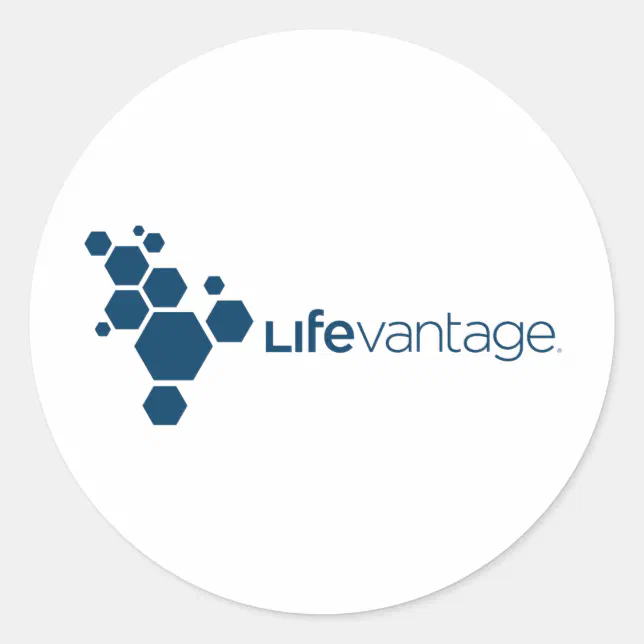 LifeVantage Corporate Logo Classic Round Sticker | Zazzle