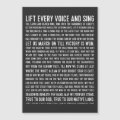 Lift Every Voice and Sing Black History | Zazzle