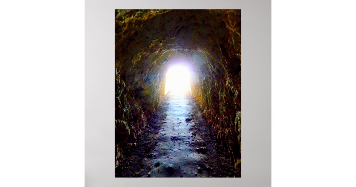 Light at the End of the Tunnel Poster | Zazzle