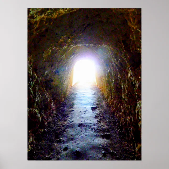 Light at the End of the Tunnel Poster | Zazzle
