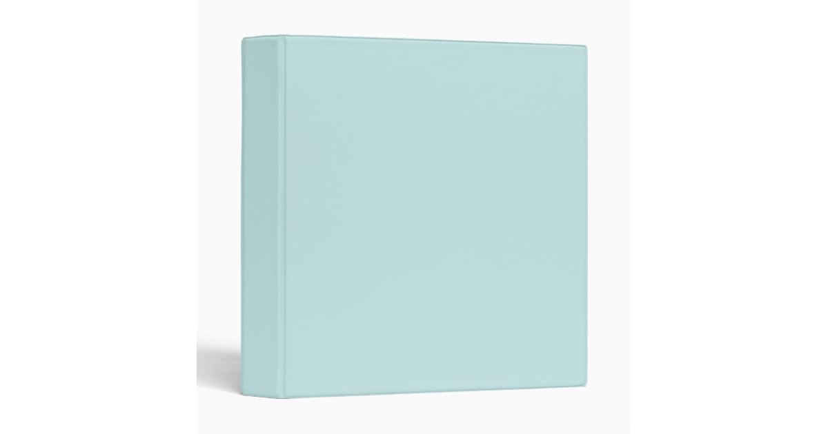 Light baby blue binder | Zazzle