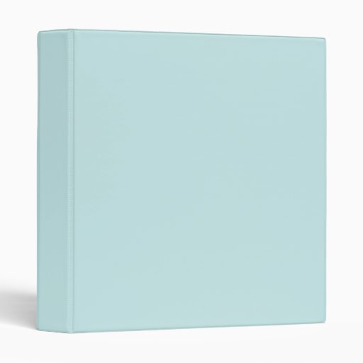 Light baby blue binders