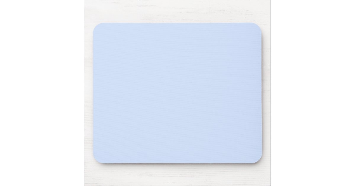 Light Baby Blue Mouse Pad | Zazzle