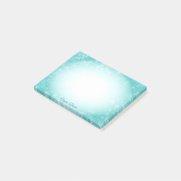 Light Blue Gradient Post-it Notes | Zazzle