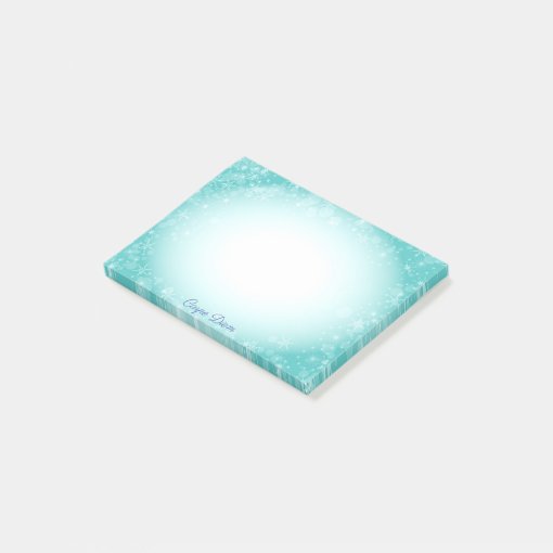 Light Blue Gradient Post-it Notes | Zazzle
