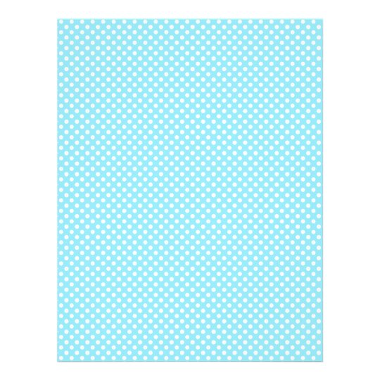 Light Blue Polka Dot Scrapbook Paper | Zazzle.com