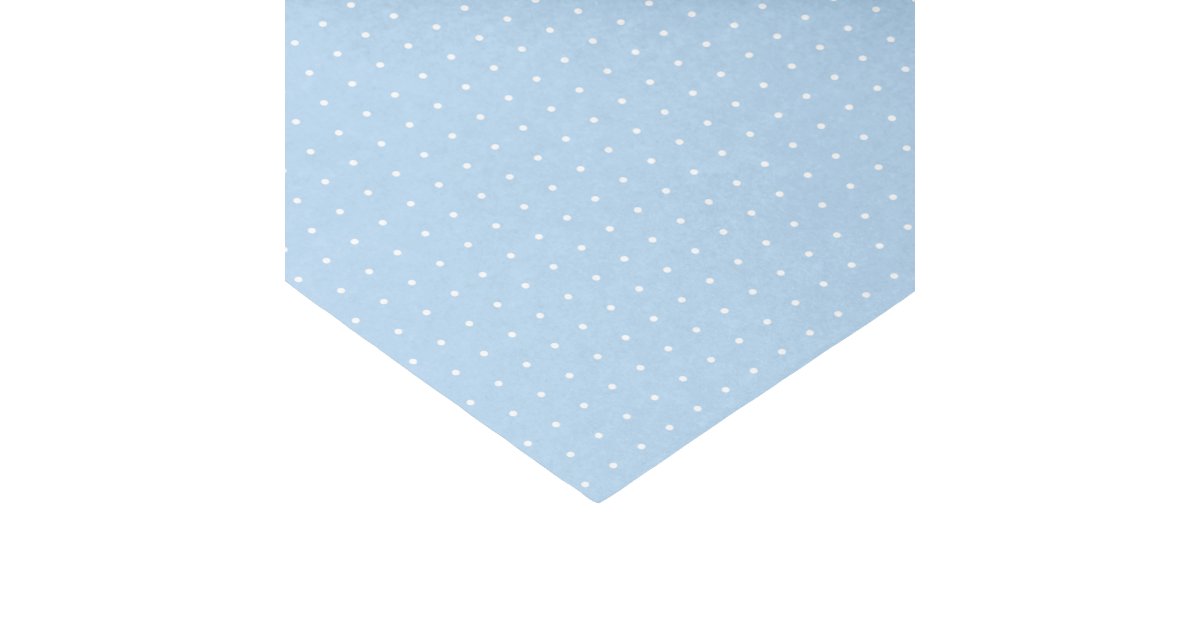 Light Blue Swiss Dot Tissue Paper | Zazzle