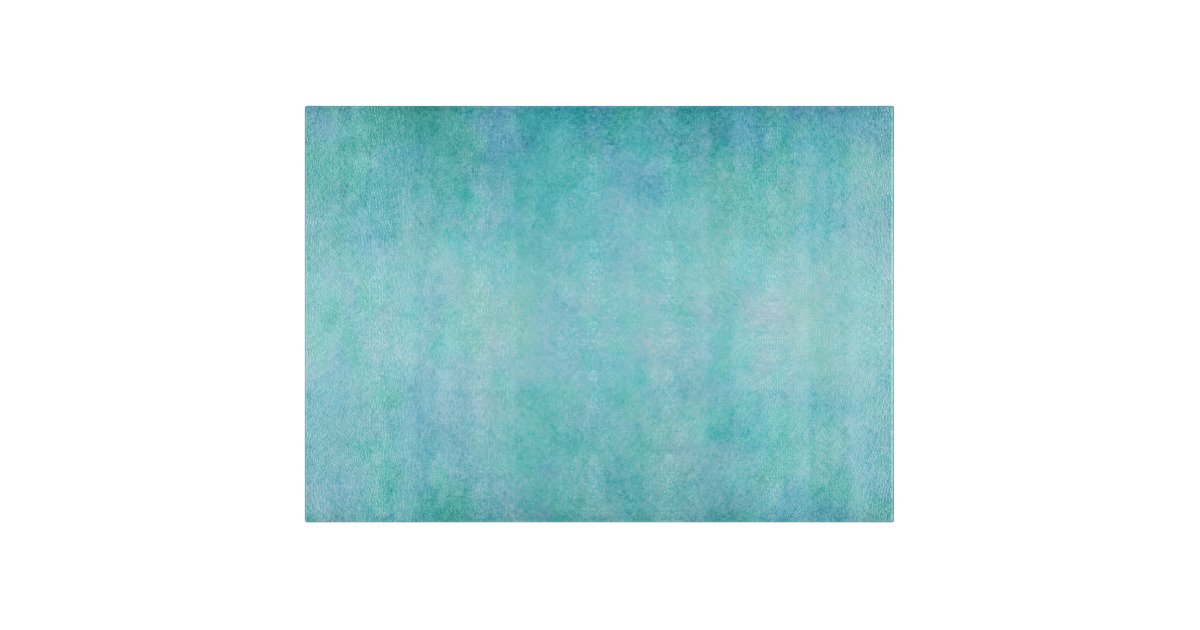 Light Blue Teal Aqua Watercolor Paper Colorful Cutting Board | Zazzle