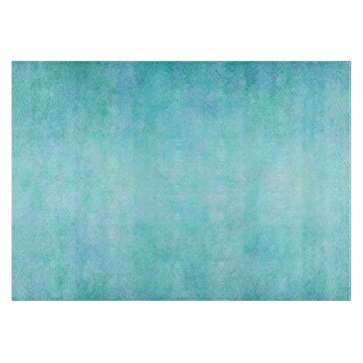 Light Blue Teal Aqua Watercolor Paper Colorful Cutting Board | Zazzle