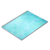 Light Blue Teal Aqua Watercolor Paper Colorful Notebook | Zazzle