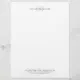 Light Blue Two Letter Initial Monogram Name Office Letterhead | Zazzle