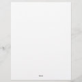 Light Blue Two Letter Initial Monogram Name Office Letterhead | Zazzle