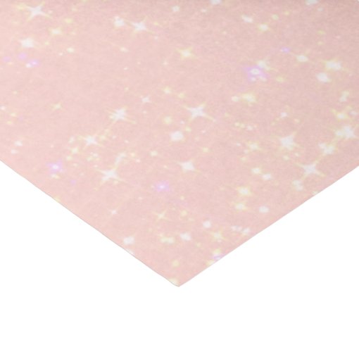 Light Blush Pink Sparkly Tissue Paper | Zazzle