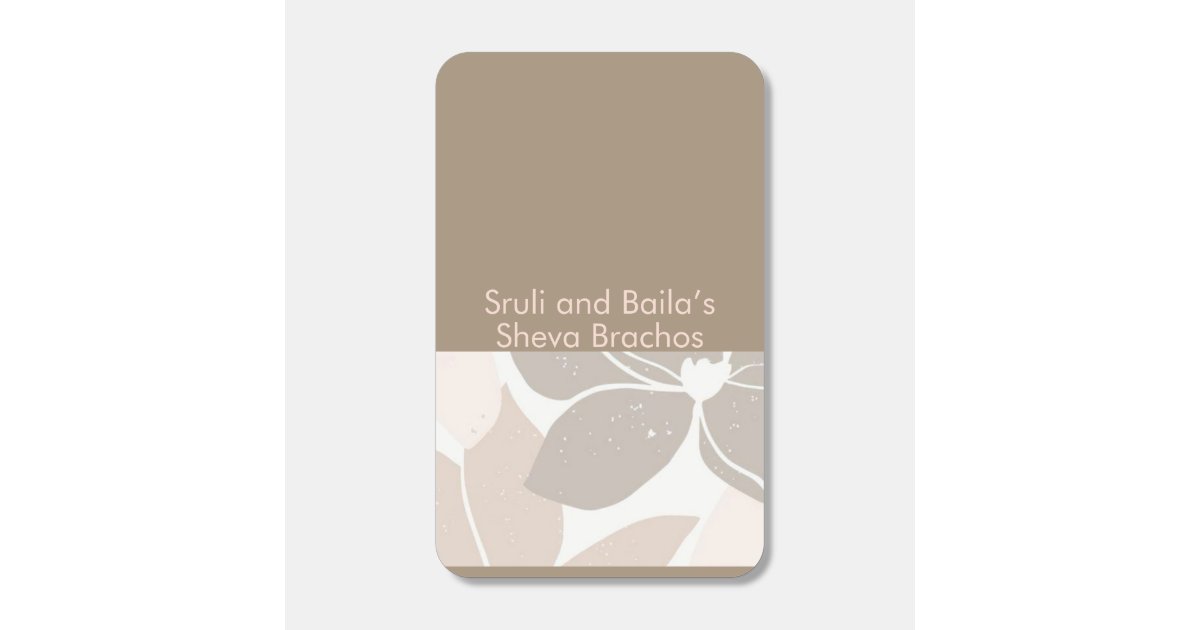 Light brown flower matchbox favor matchboxes | Zazzle