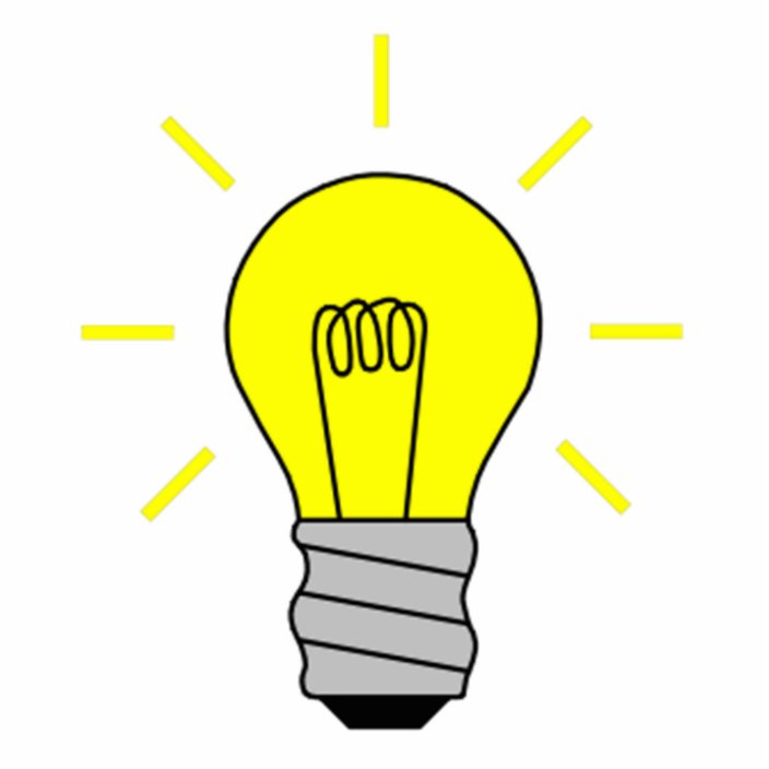 Light Bulb Cutout | Zazzle.com