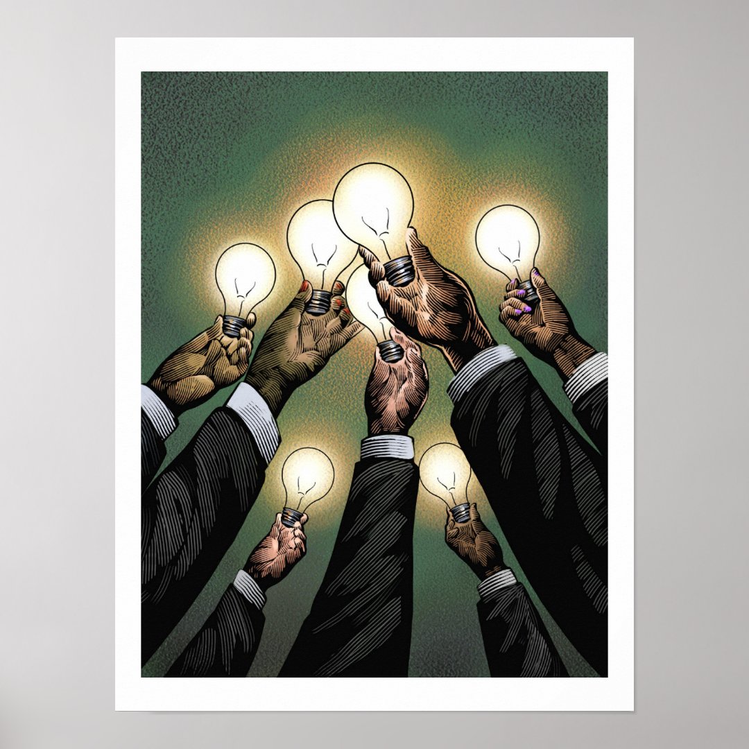 Light Bulb Poster | Zazzle