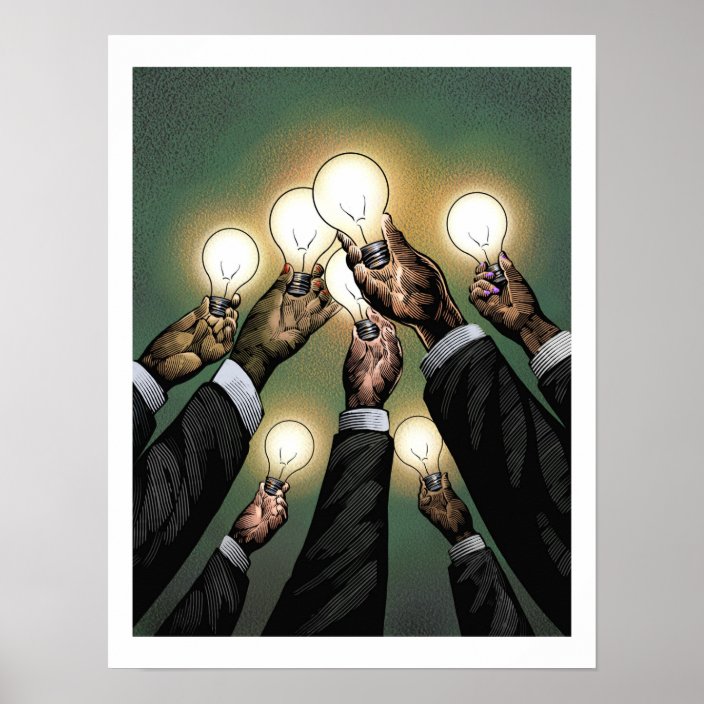 Light Bulb Poster | Zazzle.com