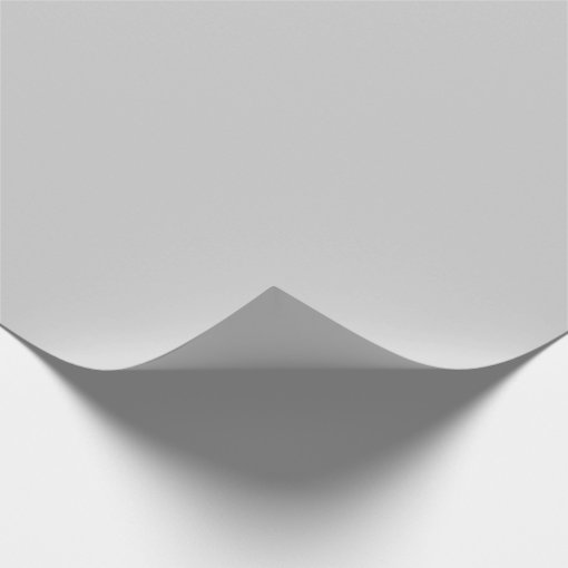 Light Gray Matte Wrapping Paper | Zazzle