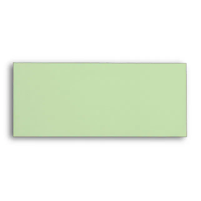 Light Green Envelope | Zazzle