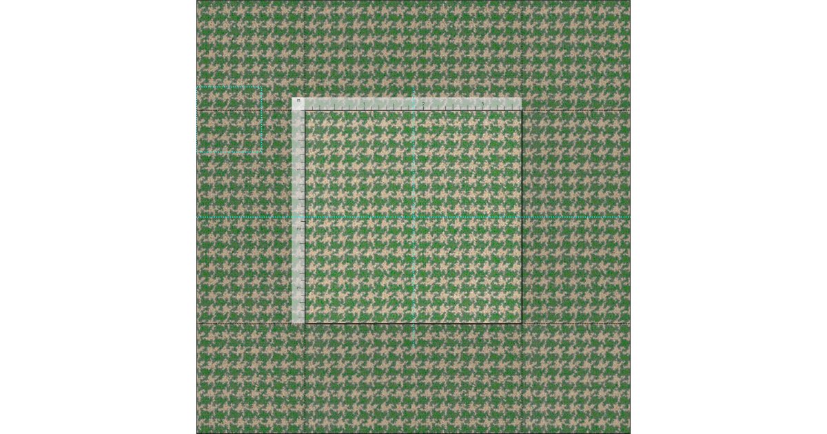 Light green houndstooth fabric | Zazzle