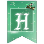 Light Green Princess Birthday Party Bunting Flags | Zazzle