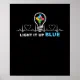 Light It Up Blue Autism Awareness Poster | Zazzle