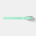 Light Mint Green High End Colored Matching Satin Ribbon | Zazzle