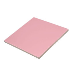 Light Pink Ceramic Tile | Zazzle