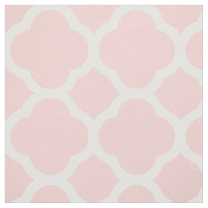 Light Pink Trellis Large Scale Fabric | Zazzle