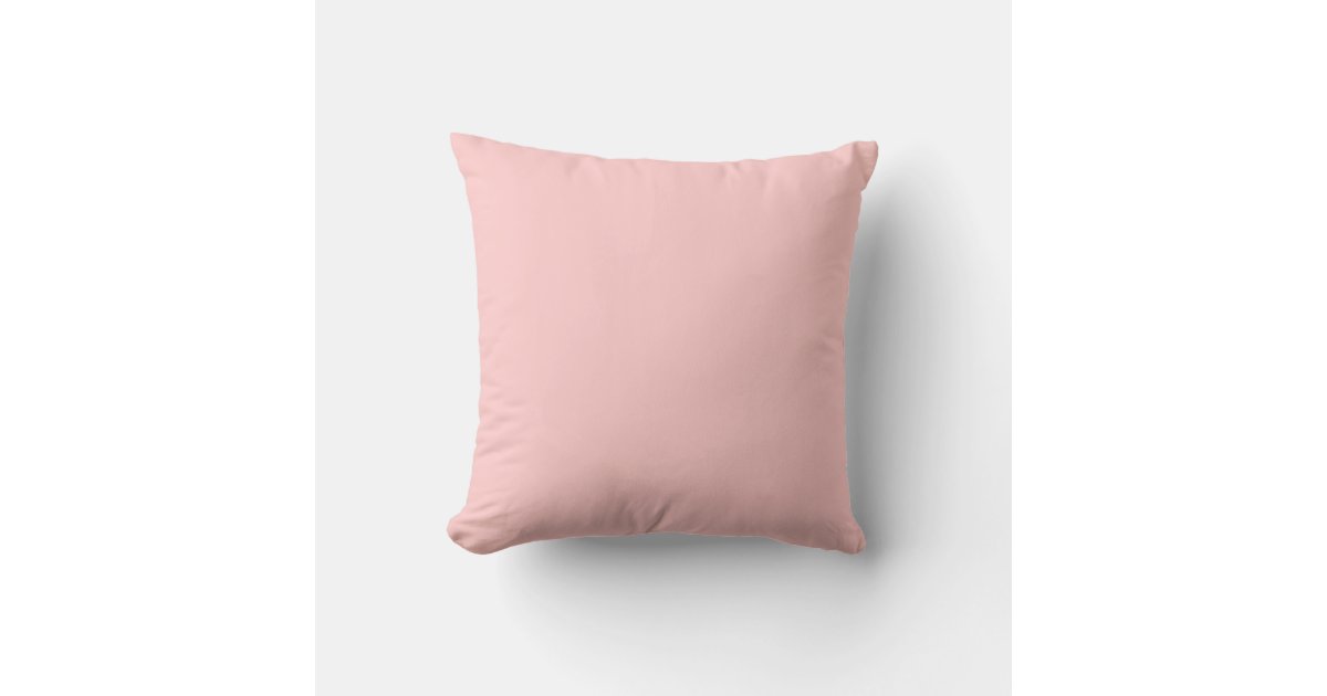 light Pink pillow | Zazzle