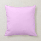Hot Pink Solid Color Background Throw Pillow | Zazzle.com