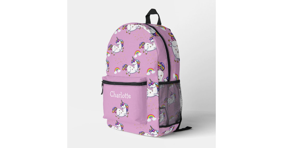 Light Pink Unicorn Dream Backpack | Zazzle