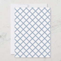 Light Powder Blue Romantic Monogram Crest Wedding Invitation | Zazzle