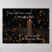 Light Reflection Poster | Zazzle