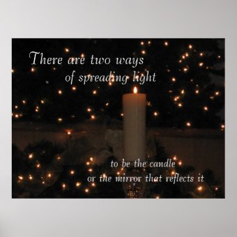 Light Reflection Poster | Zazzle